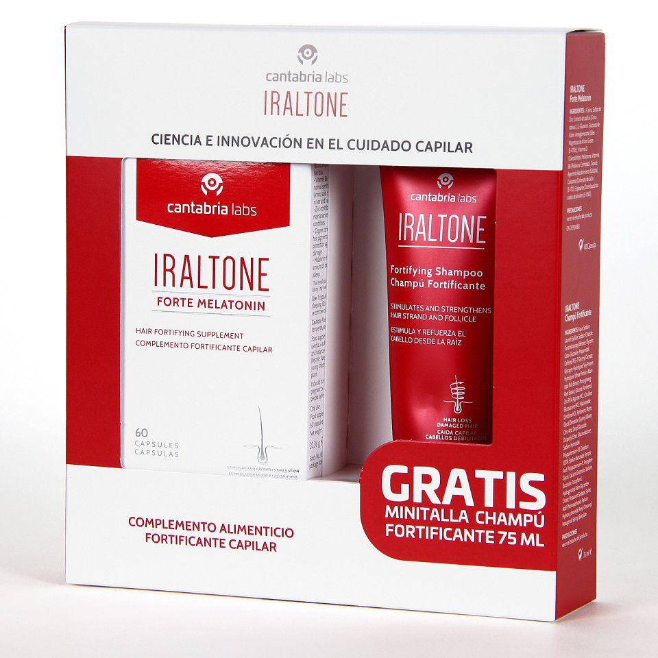 Iraltone Forte Melatonin 60 Cápsulas | Farmacia Jiménez
