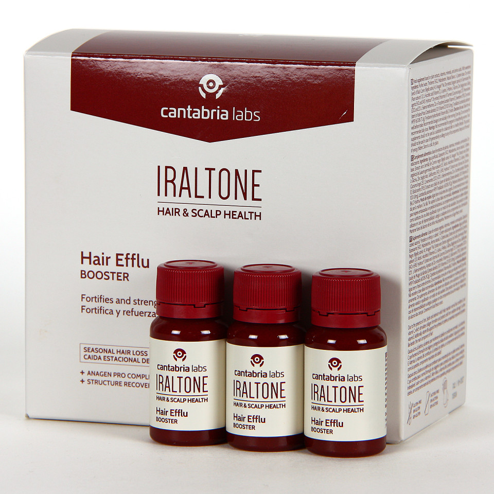 Iraltone Hair Efflu Booster 30 Monodosis Bebibles | Farmacia Jiménez