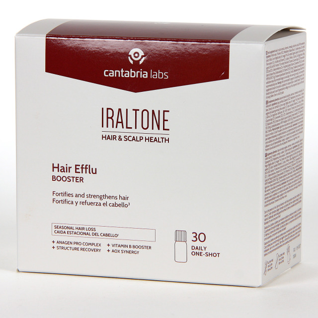 Iraltone Hair Efflu Booster 30 Monodosis Bebibles | Farmacia Jiménez