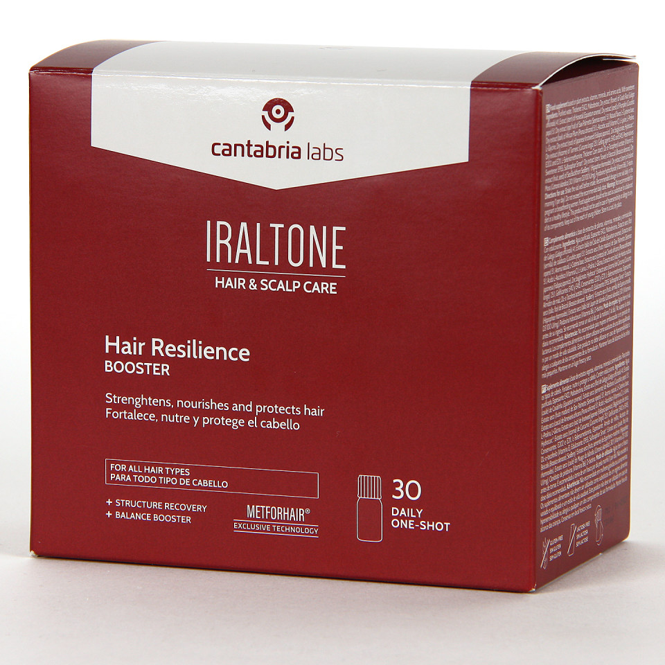Iraltone Hair Resilience Booster 30 Monodosis Bebibles | Farmacia Jiménez