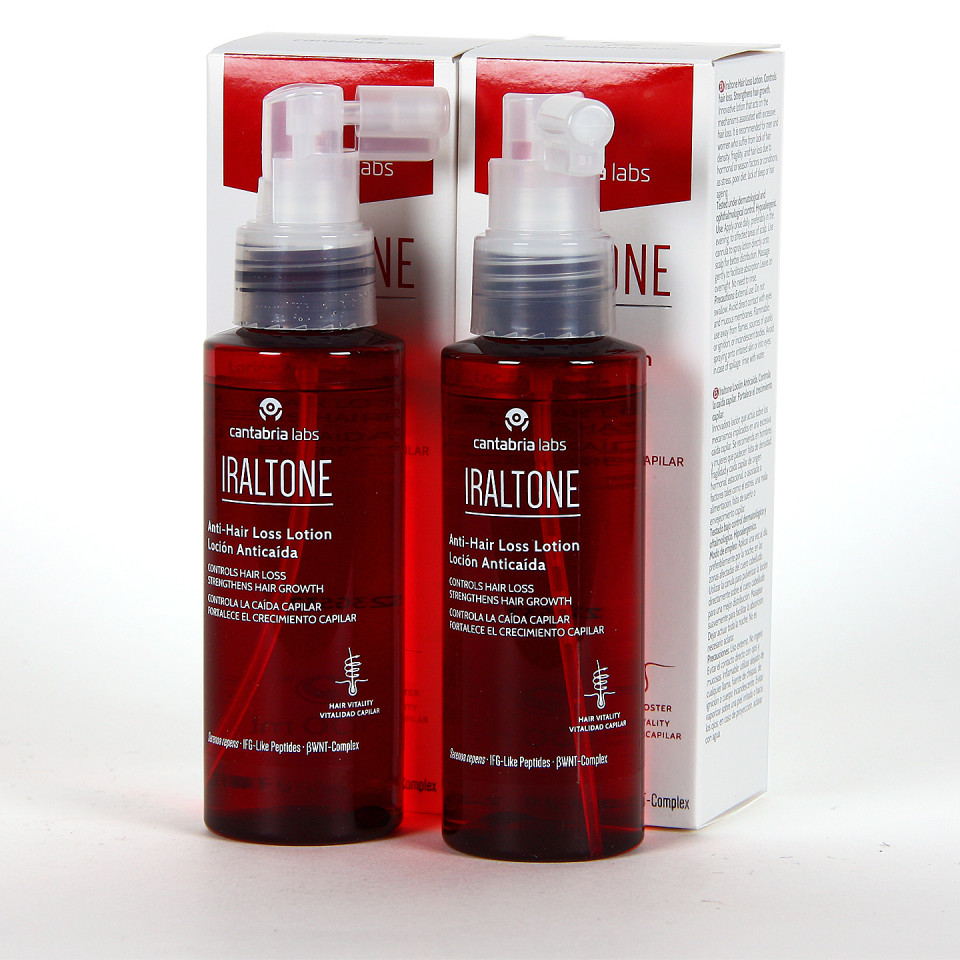 Iraltone PACK Duplo Loción Anticaída 20% Descuento | Farmacia Jiménez