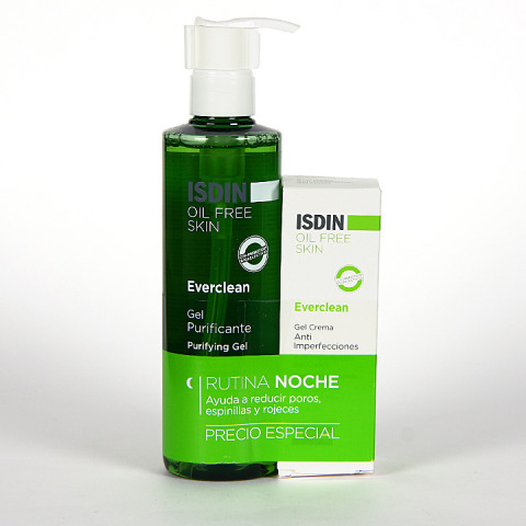 Isdin Everclean Gel purificante + Antiimperfecciones | Farmacia Jiménez