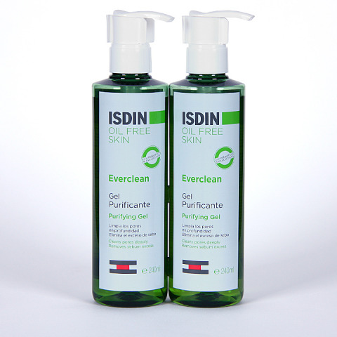 Isdin Everclean Gel purificante Pack Duplo | Farmacia Jiménez