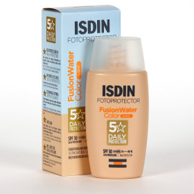 Opiniones sobre ISDIN Fusion Water Light Color Fotoprotector SPF50 50 ...