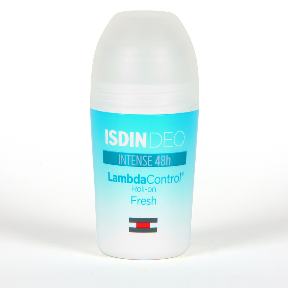 Isdin Lambda Control Desodorante Antitranspirante roll-on 50 ml | Farmacia Jiménez