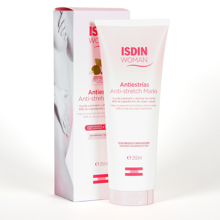 Woman ISDIN Crema Antiestrías 250 ml | Farmacia Jiménez