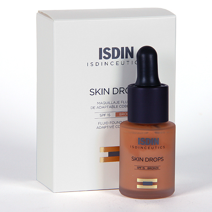 Isdinceutics Skin Drops Maquillaje en gotas bronce | Farmacia Jiménez