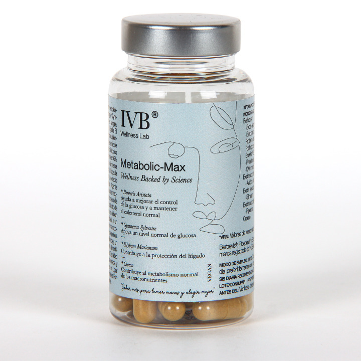 IVB Metabolic-Max 60 cápsulas | Farmacia Jiménez