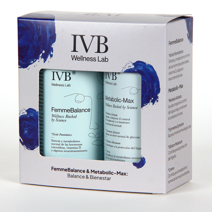IVB PACK Metabolic Max y FemmeBalance Precio Especial | Farmacia Jiménez