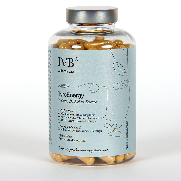 IVB TyroEnergy 180 cápsulas | Farmacia Jiménez