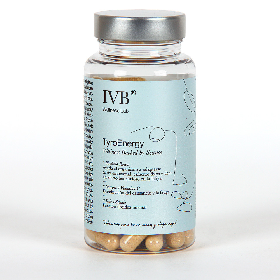 IVB TyroEnergy 90 cápsulas | Farmacia Jiménez