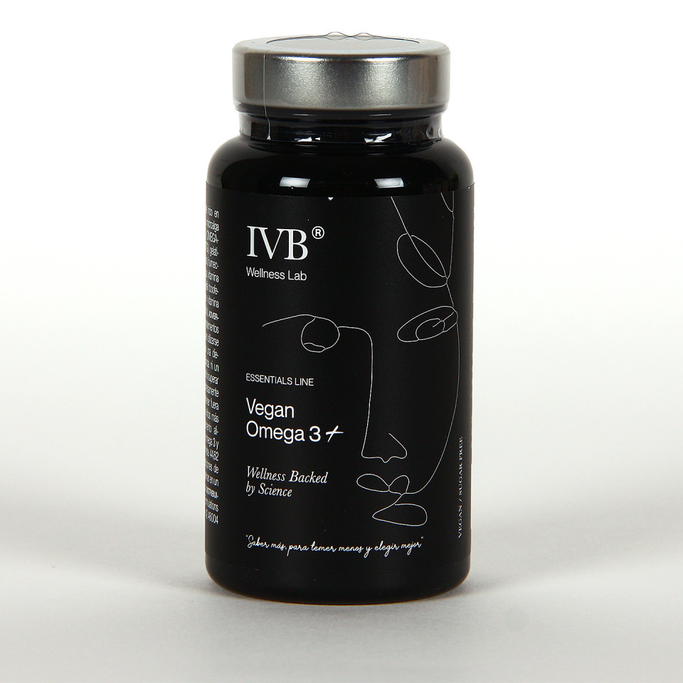 IVB Vegan Omega 3+ 60 cápsulas | Farmacia Jiménez
