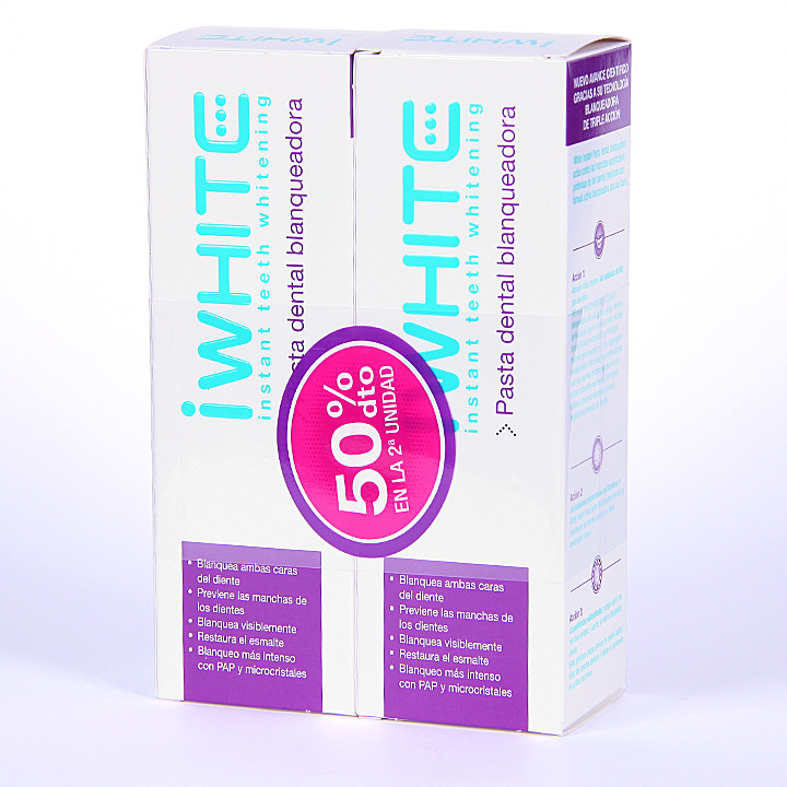 Iwhite Instant Pasta Dental Blanqueadora 75 ml Duplo | Farmacia Jiménez