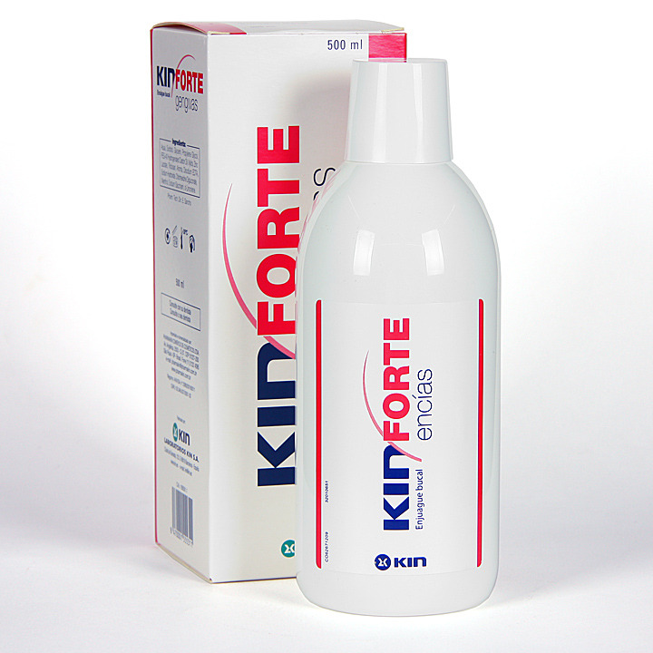Kin Forte encías enjuague bucal 500 ml | Farmacia Jiménez