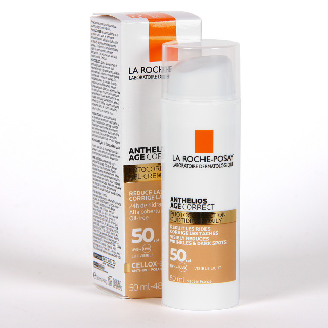La Roche Posay Anthelios Age Correct Spf 50 Color 50 Ml Farmacia Jiménez