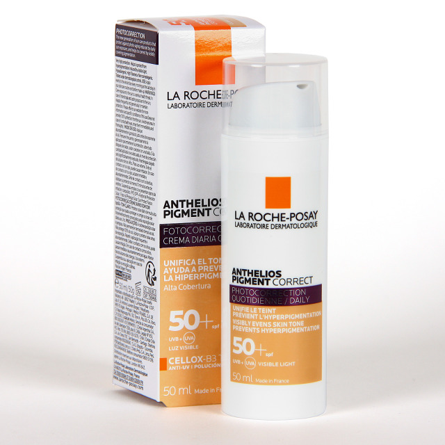 La Roche Posay Anthelios Pigment Correct Light SPF50+ 50ml | Farmacia ...