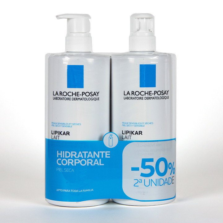 La Roche Posay PACK Duplo Lipikar Leche 750 ml Precio Ahorro | Farmacia ...