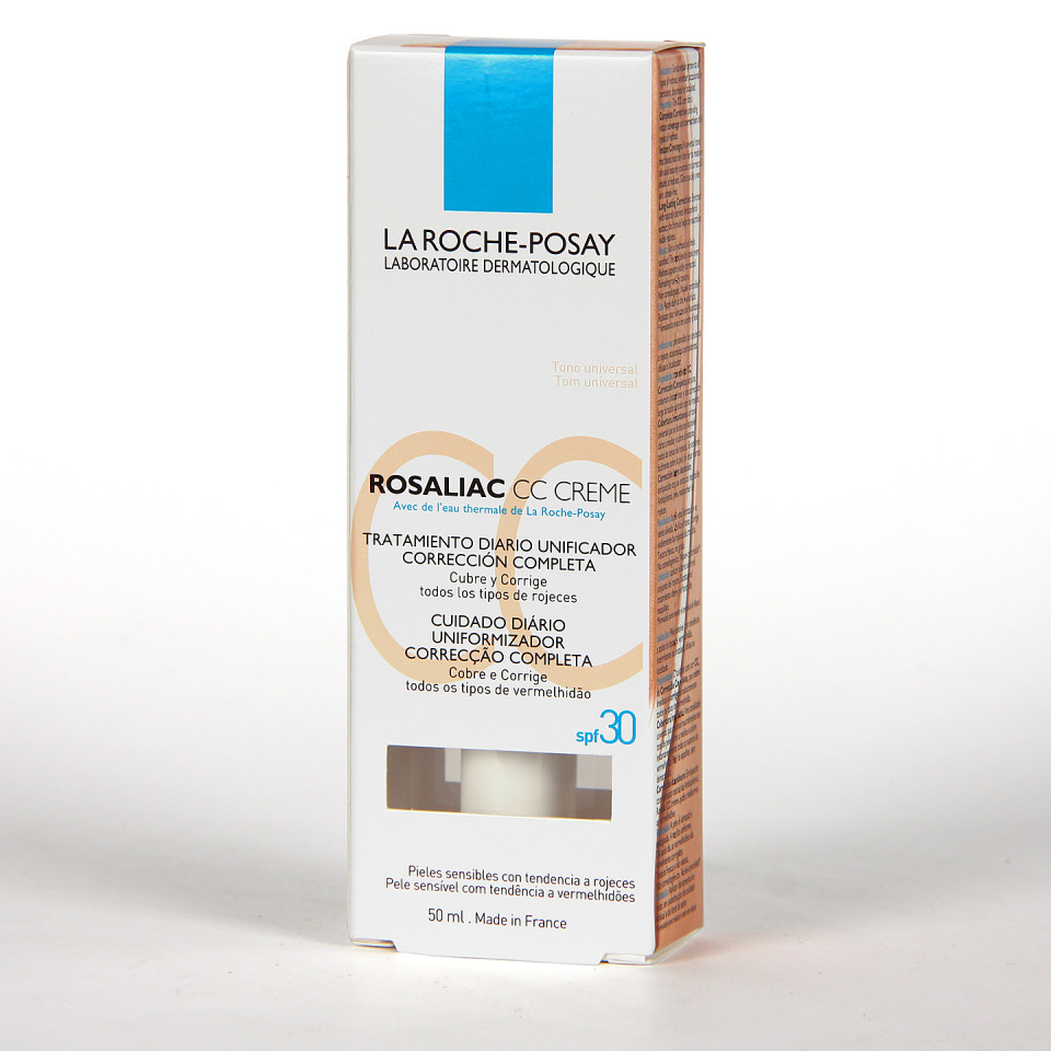 La Roche Posay Rosaliac CC Cream 40 ml | Antirojeces | Farmacia Jiménez