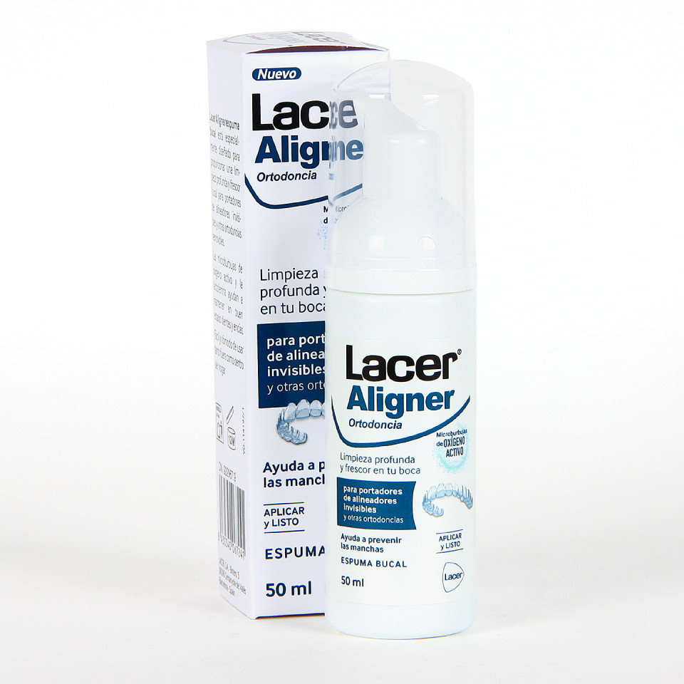 Lacer Aligner Espuma 50 ml | Limpieza Alineadores | Farmacia Jiménez