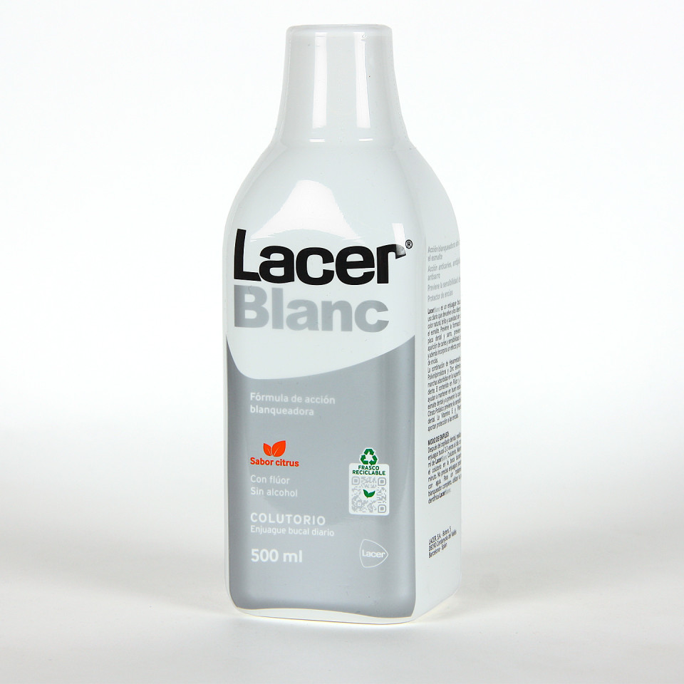 Lacer Blanc Colutorio 500ml Sabor Citrus | Farmacia Jiménez
