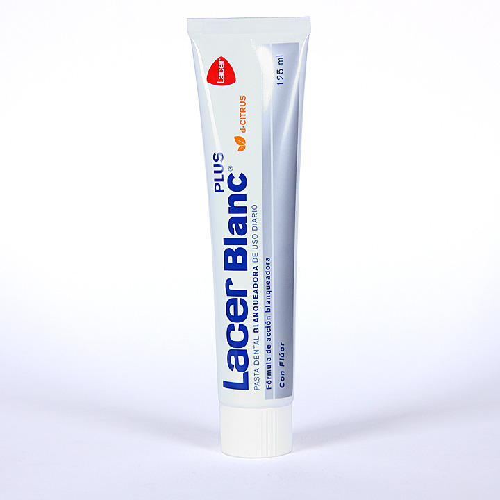Lacer Blanc Plus Pasta Blanqueadora Citrus 125 ml | Farmacia Jiménez