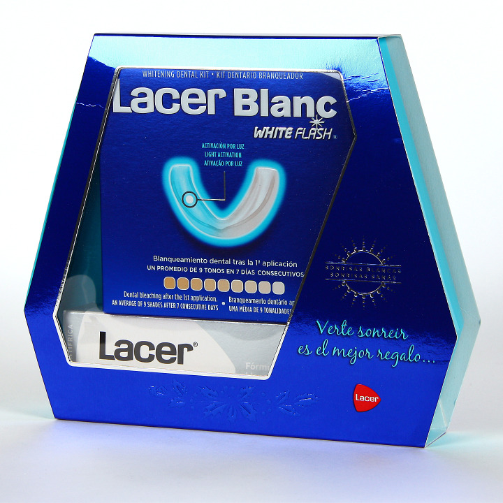 Lacer Blanc White Flash kit dentario blanqueador | Farmacia Jiménez