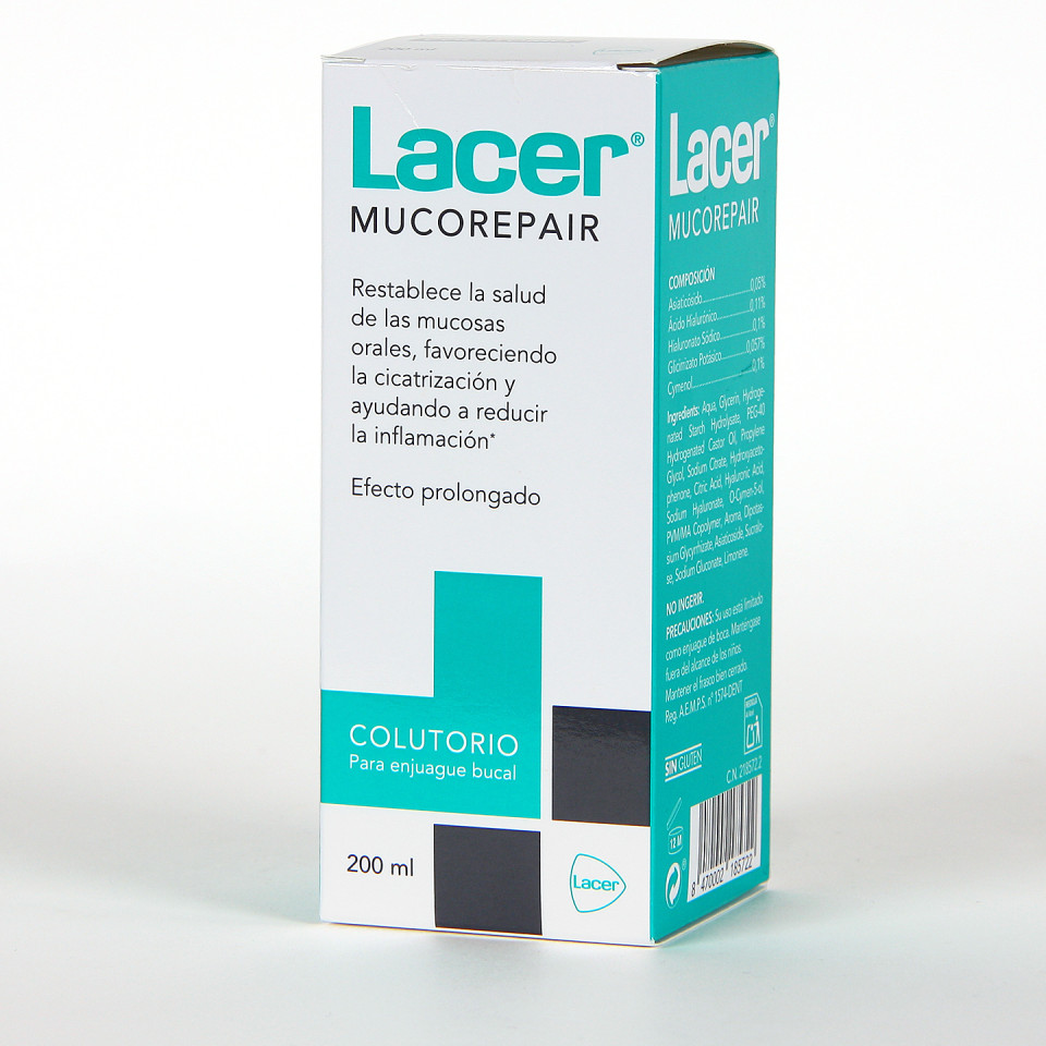 Lacer Mucorepair Colutorio 200ml | Farmacia Jiménez
