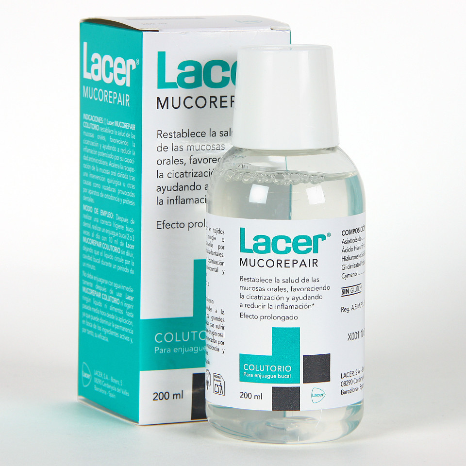 Lacer Mucorepair Colutorio 200ml | Farmacia Jiménez
