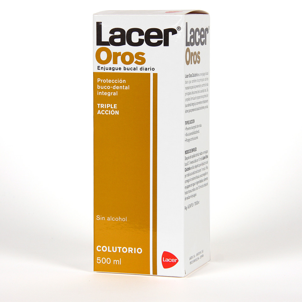 Lacer Oros Colutorio 500 ml | Farmacia Jiménez