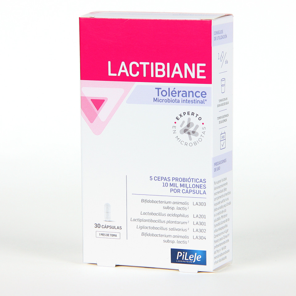 Lactibiane Tolerance 30 cápsulas | Farmacia Jiménez