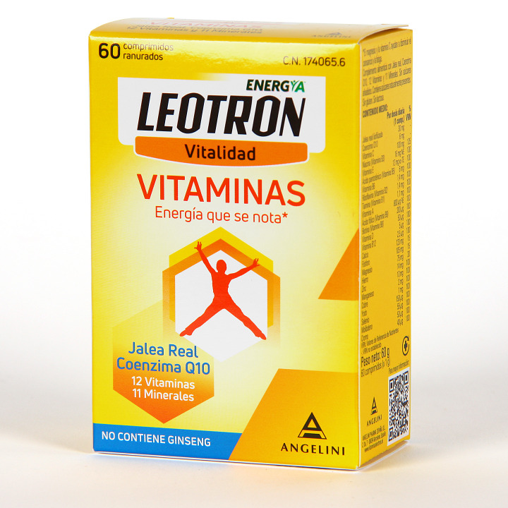 Leotron Vitaminas 60 comprimidos | Farmacia Jiménez