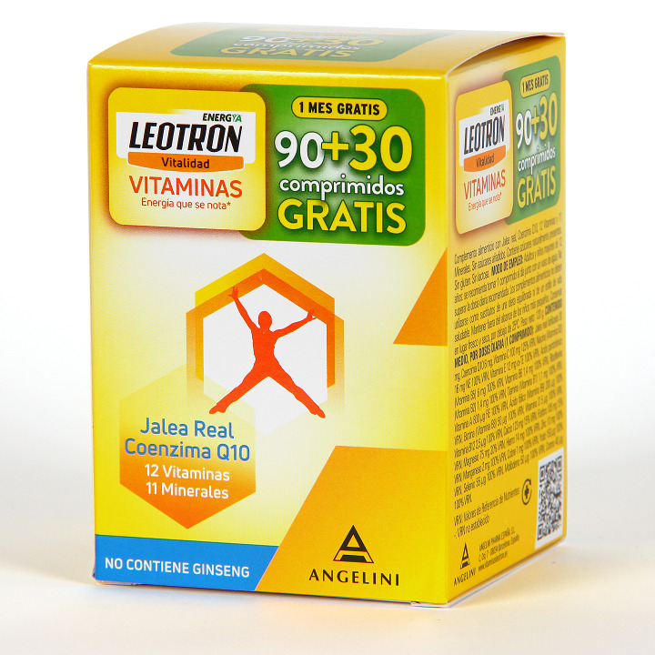 Leotron Vitaminas 90 comprimidos | Farmacia Jiménez
