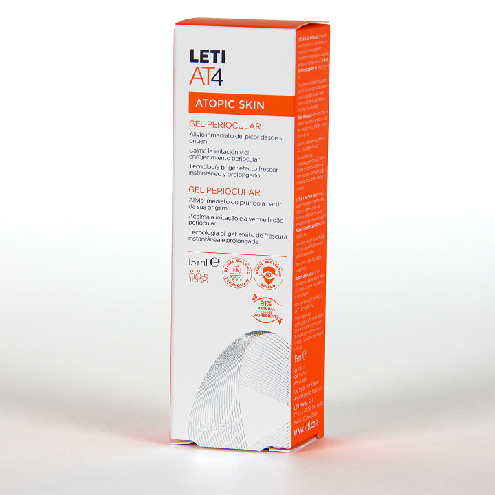 Leti AT4 Gel Periocular | Farmacia Jiménez
