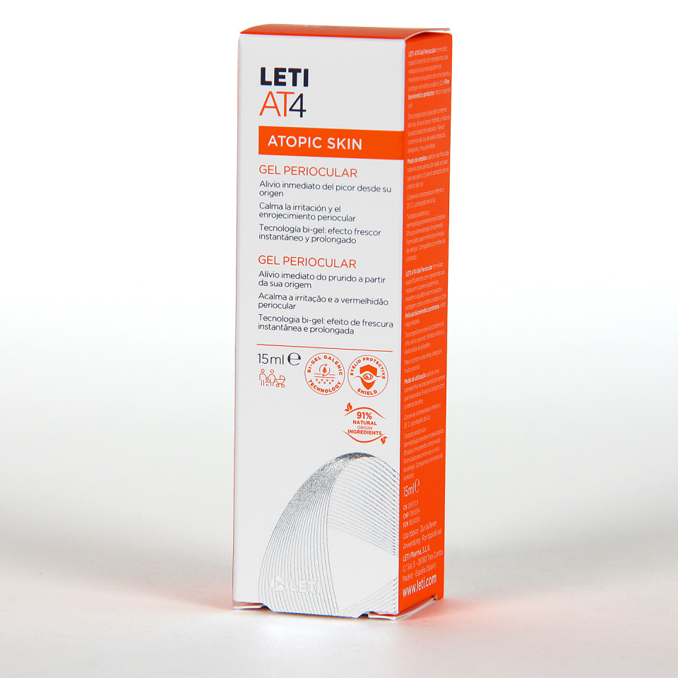 Leti AT4 Gel Periocular | Farmacia Jiménez