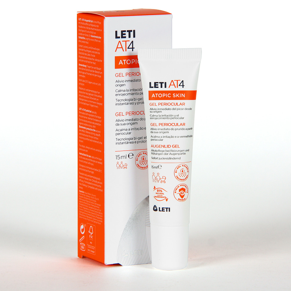 Leti AT4 Gel Periocular | Farmacia Jiménez