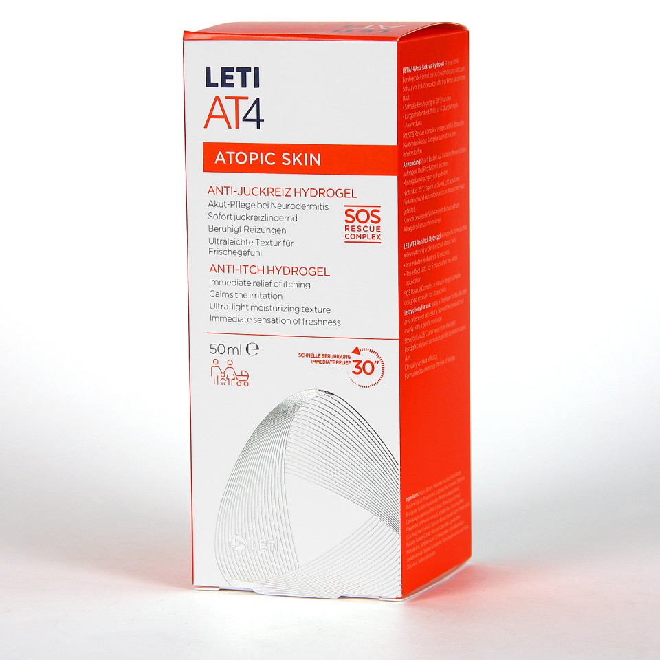Leti AT4 Hidrogel Antipicor 50 ml | Farmacia Jiménez