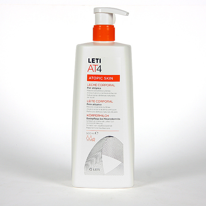 Leti At4 Leche corporal 500 ml | Farmacia Jiménez