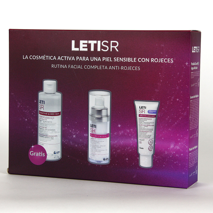Leti SR Pack Rutina Facial Completa Anti-Rojeces | Farmacia Jiménez
