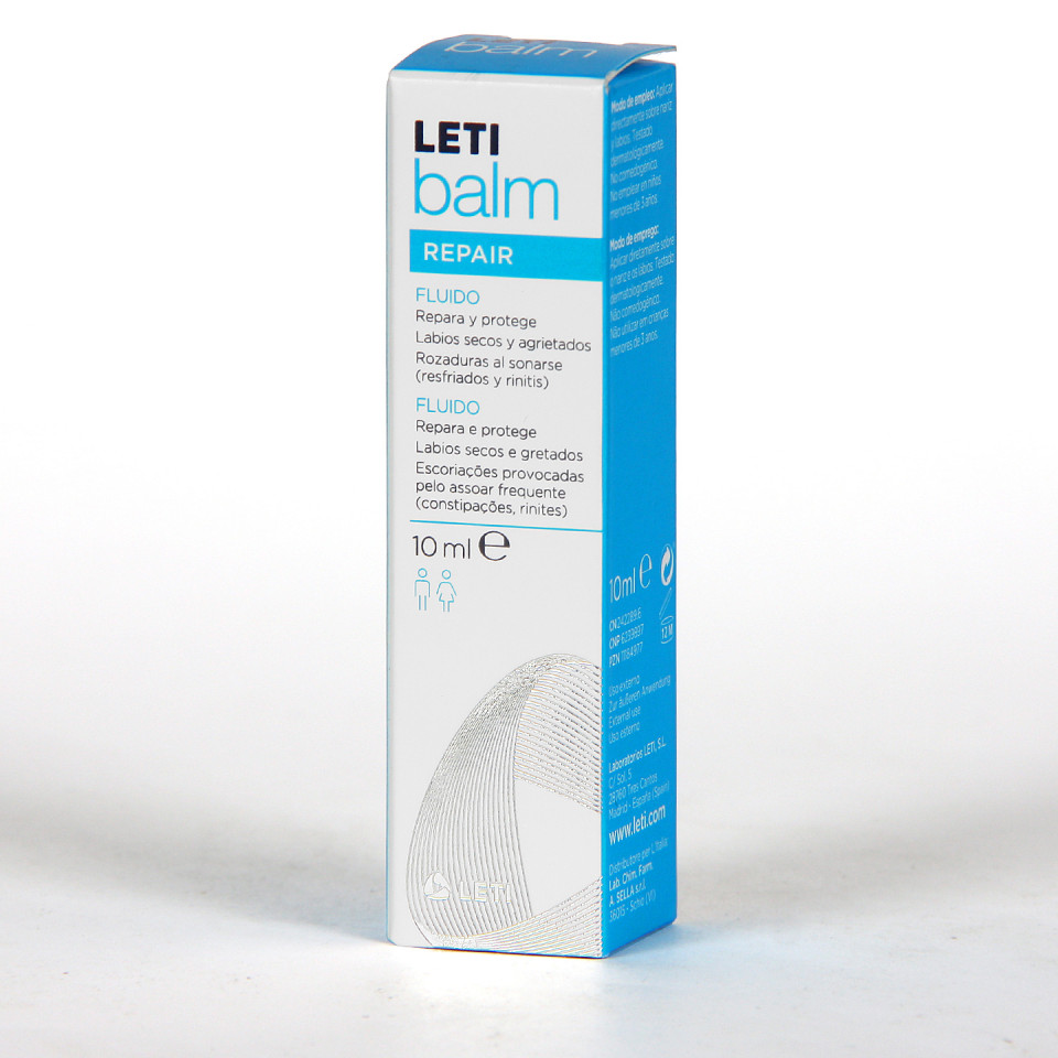 Letibalm Fluido Reparador para nariz y labios | Farmacia Jiménez