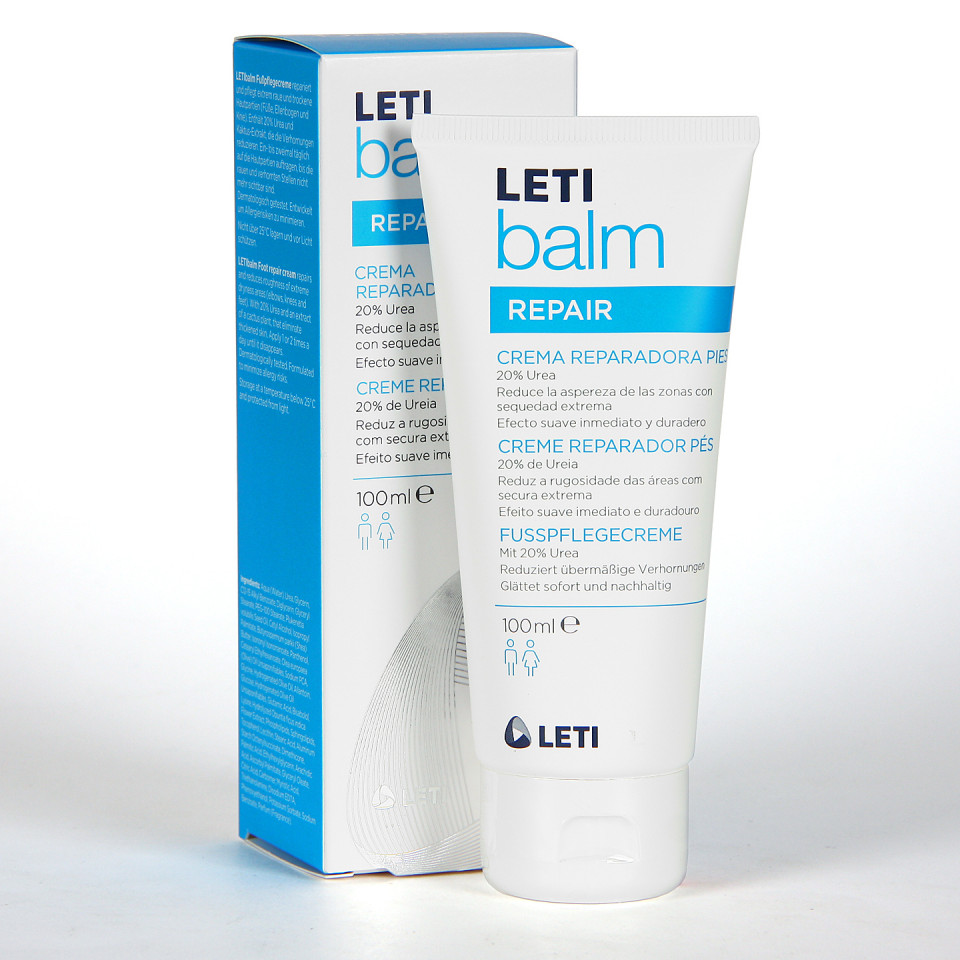 Letibalm Repair Crema Reparadora de Pies 100 ml | Farmacia Jiménez