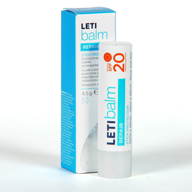 Letibalm Repair Stick Protector SPF 20 4,5g | Farmacia Jiménez