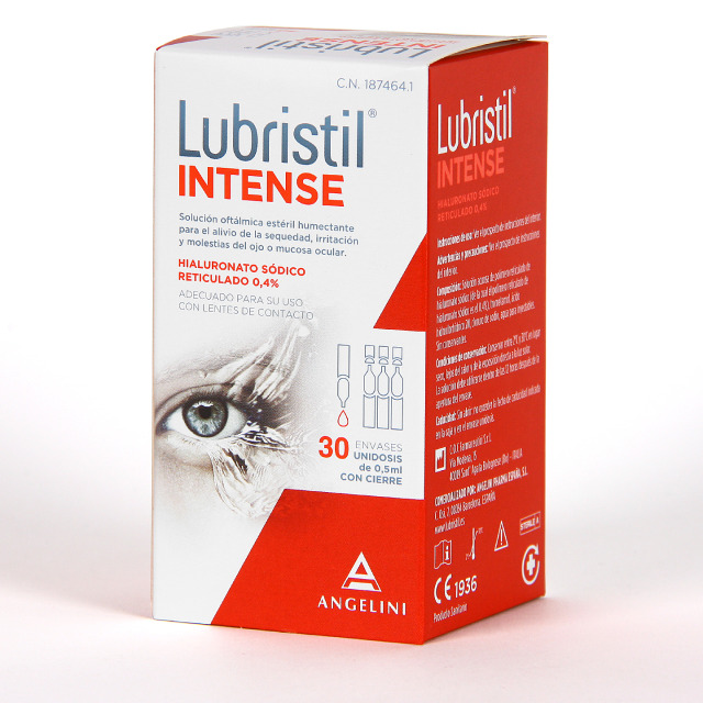 Lubristil Intense Solución Oftálmica 30 Unidosis | Farmacia Jiménez