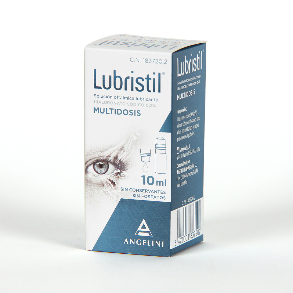 Lubristil Solución Oftálmica Lubricante Multidosis 10 ml | Farmacia Jiménez