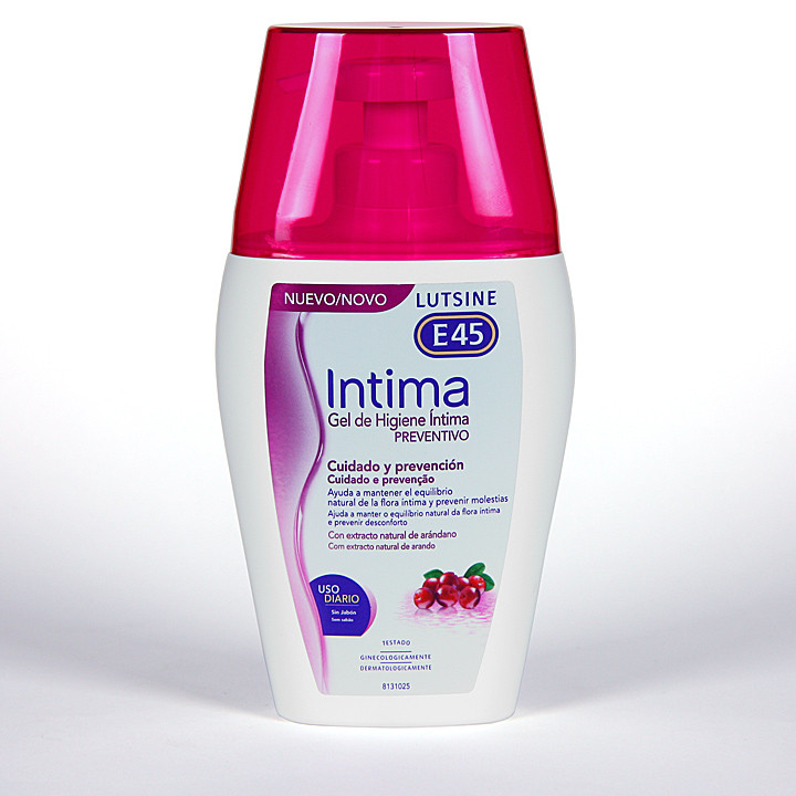 Lutsine E45 Intima gel de higiene íntima Preventivo 200ml | Farmacia ...