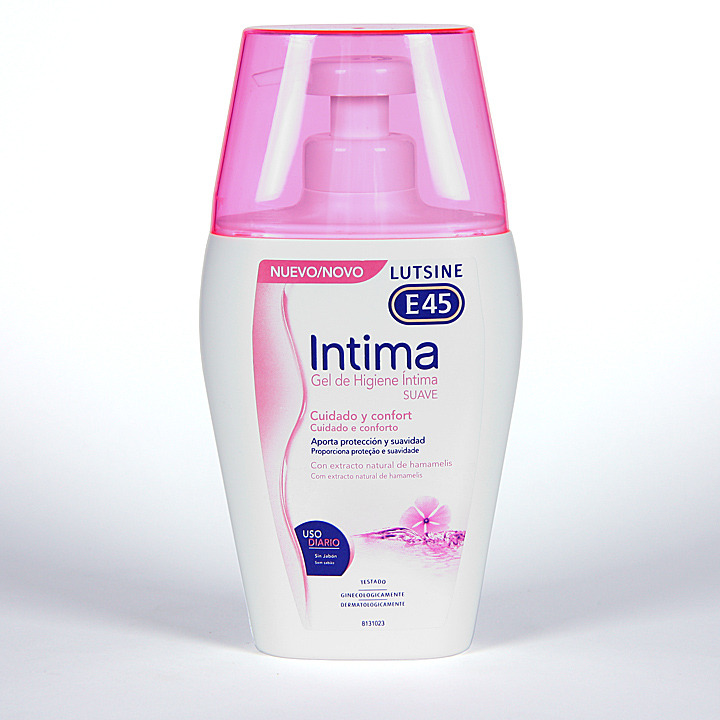 Lutsine E45 Intima gel de higiene íntima Suave 200ml | Farmacia Jiménez