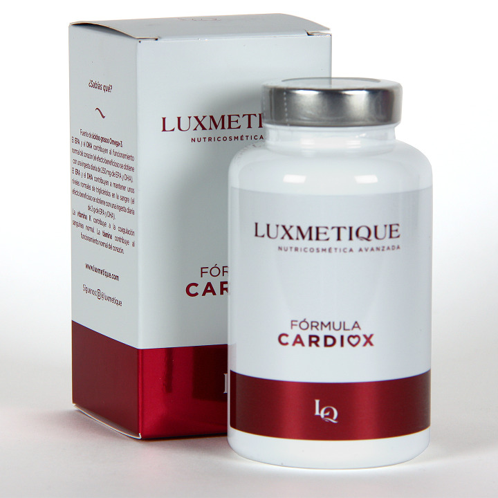 Luxmetique Cardiox 60 perlas | Farmacia Jiménez