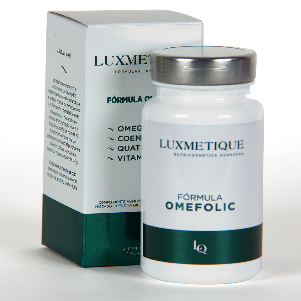 Luxmetique Omefolic 60 perlas | Farmacia Jiménez