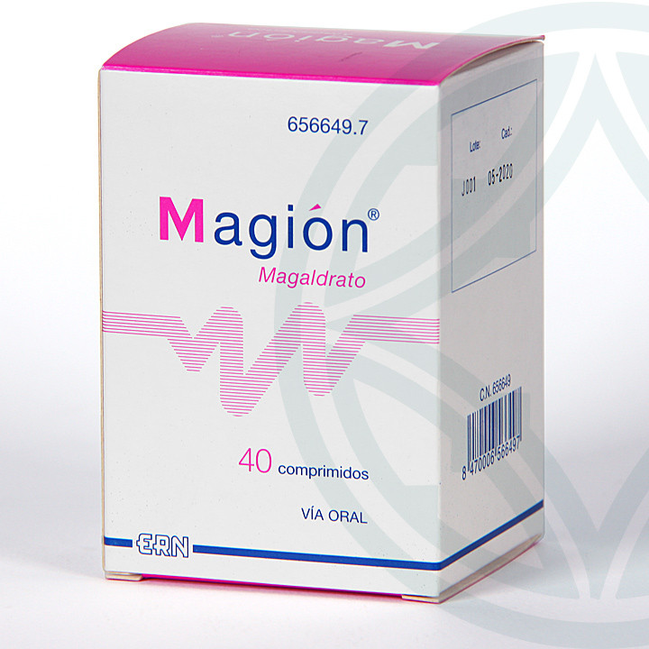 Magion 450 mg 40 comprimidos masticables | Magaldrato | Farmacia Jiménez