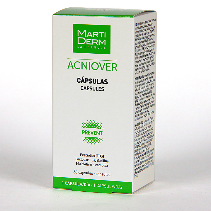 Martiderm Acniover 60 Cápsulas | Farmacia Jiménez