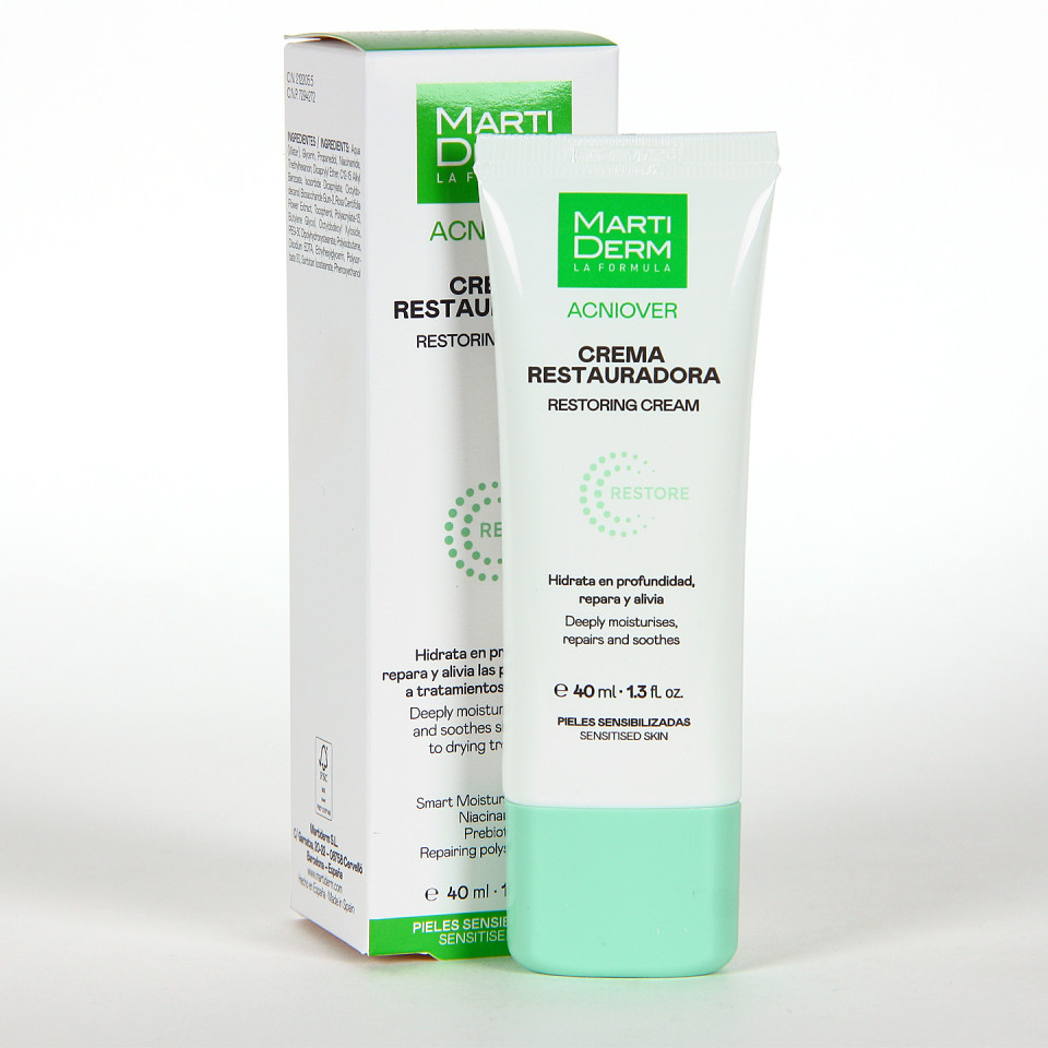 Martiderm Acniover Crema Restauradora 40ml | Farmacia Jiménez